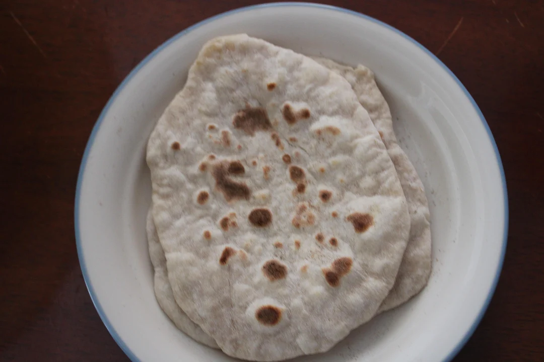 Flatbread part 2, used flour, salt, and milk | Scrolller