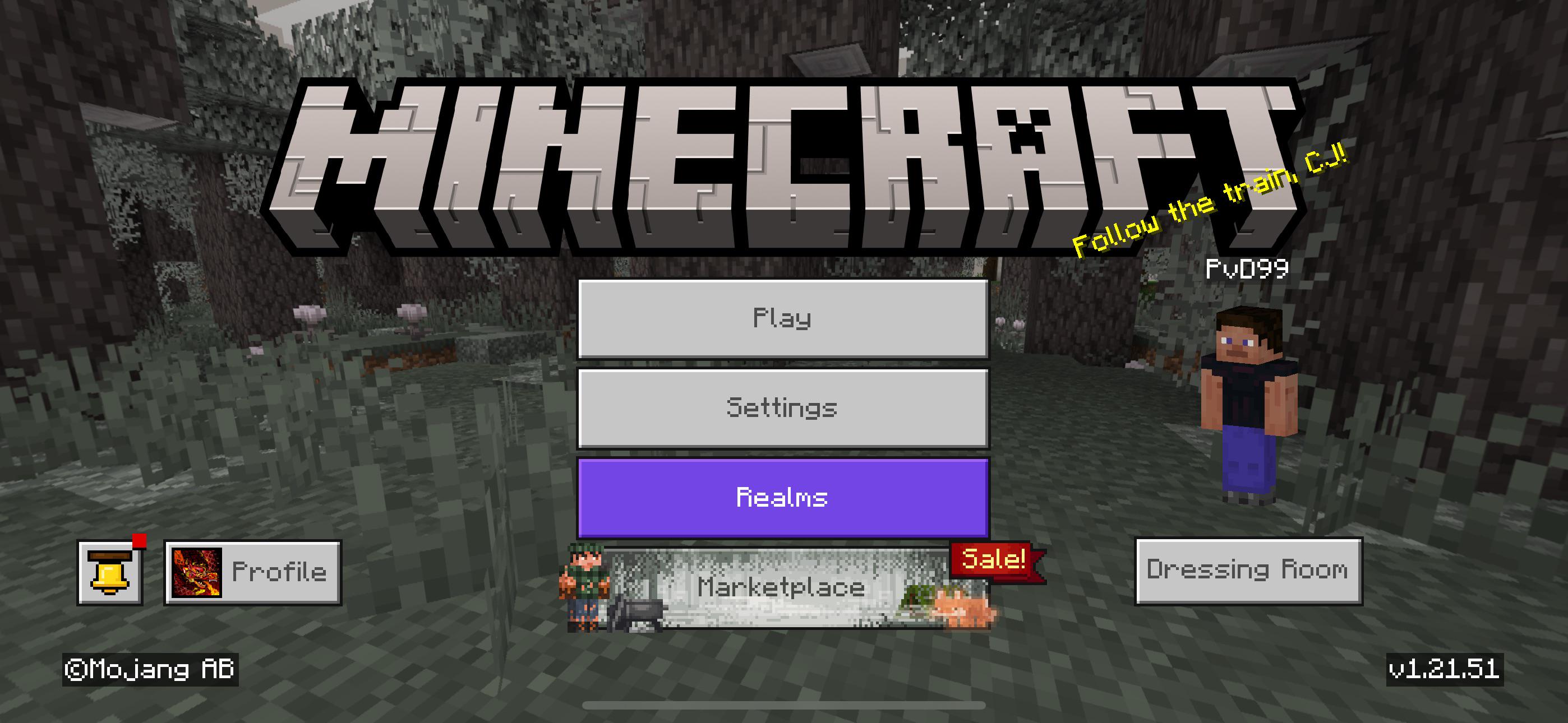 Minecraft Homescreen issue | Scrolller