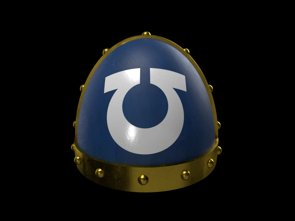 Space Marine Shoulder Pad icon by me | Scrolller