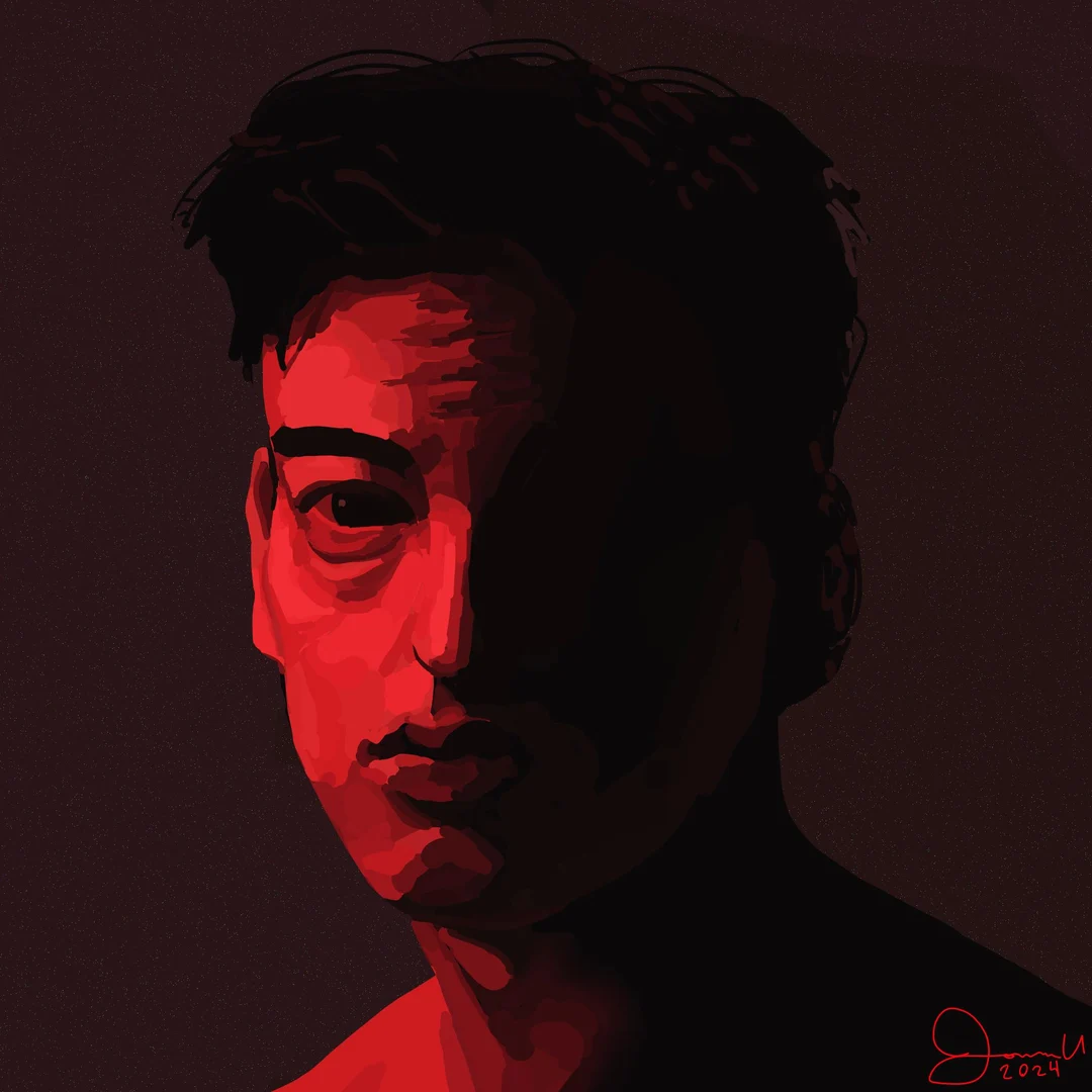 My version of Nectar by Joji, by StinkyCat42, digital, 2024. | Scrolller