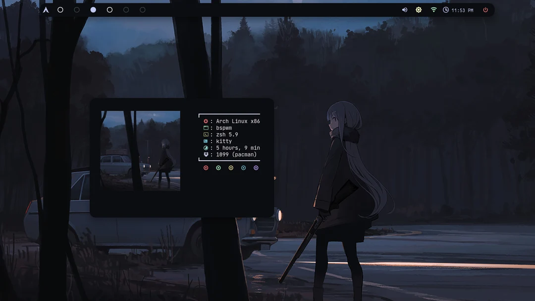 [Bspwm] My first rice | Scrolller