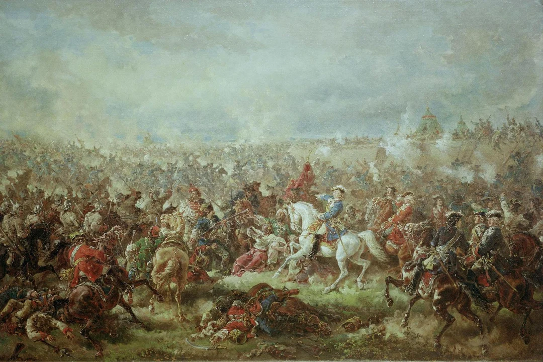 At the Battle of Slankamen (1691) Ludwig Wilhelm of Baden decisively defeats the Ottoman army ...