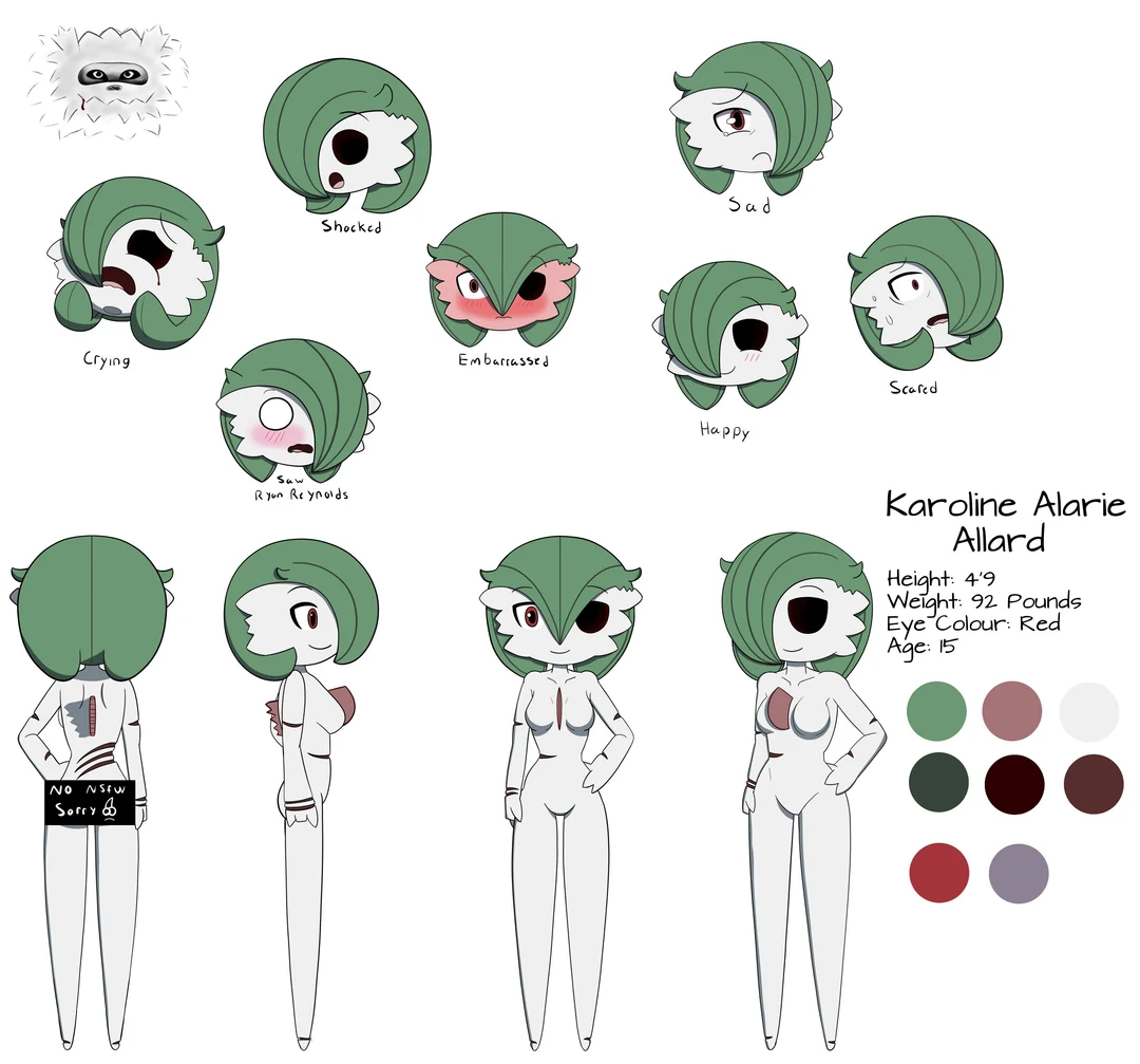 The reference sheet I use for all my Kara thingamabobs | Scrolller