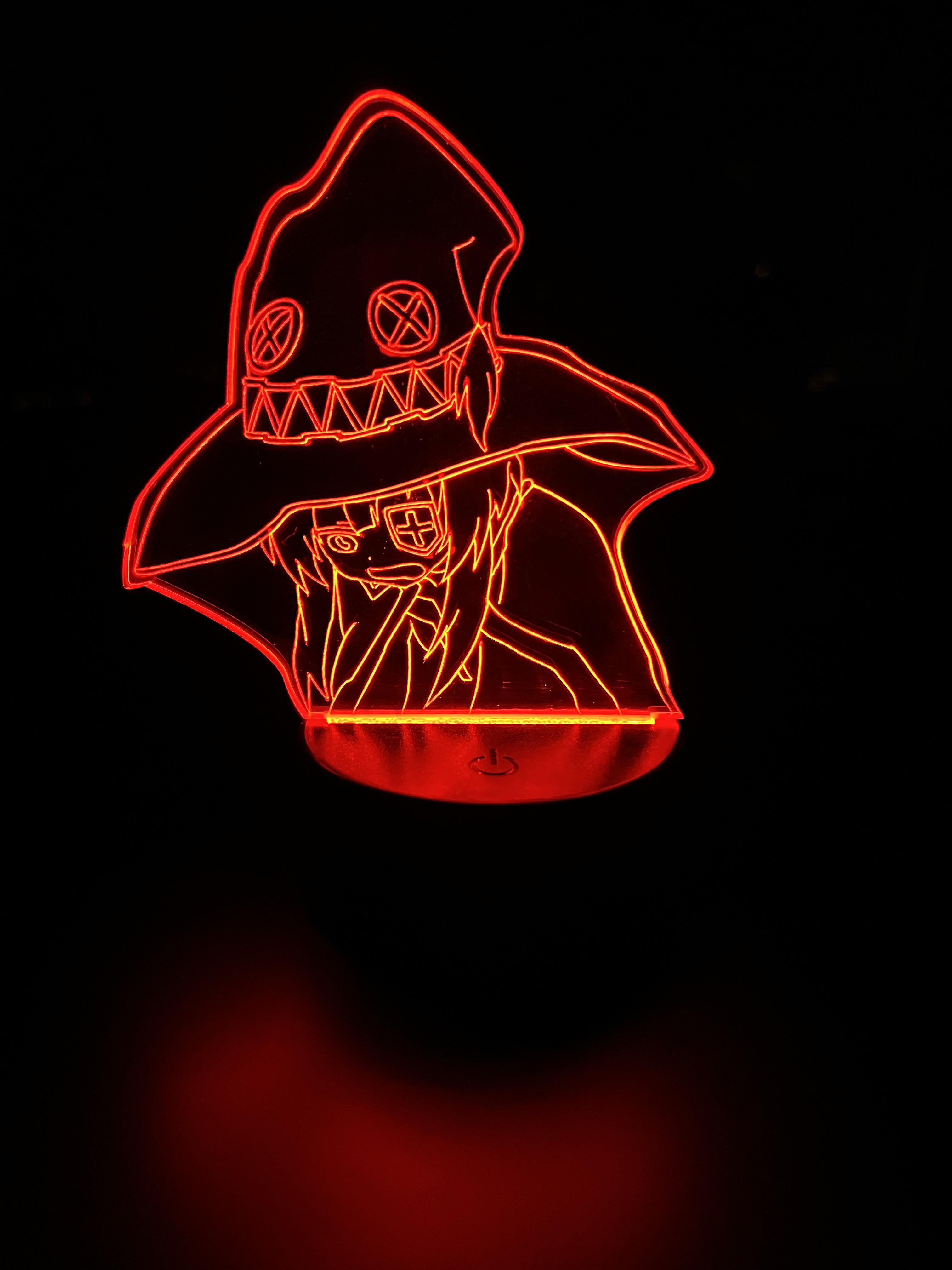 Glowy Megumin | Scrolller