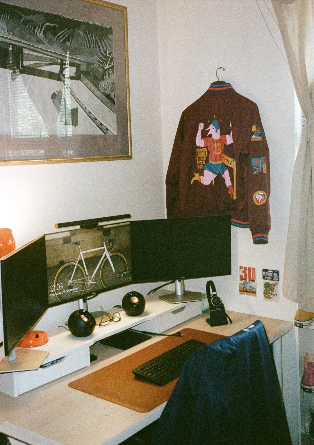 My WFH/Bedroom/Safe Space setup. | Scrolller