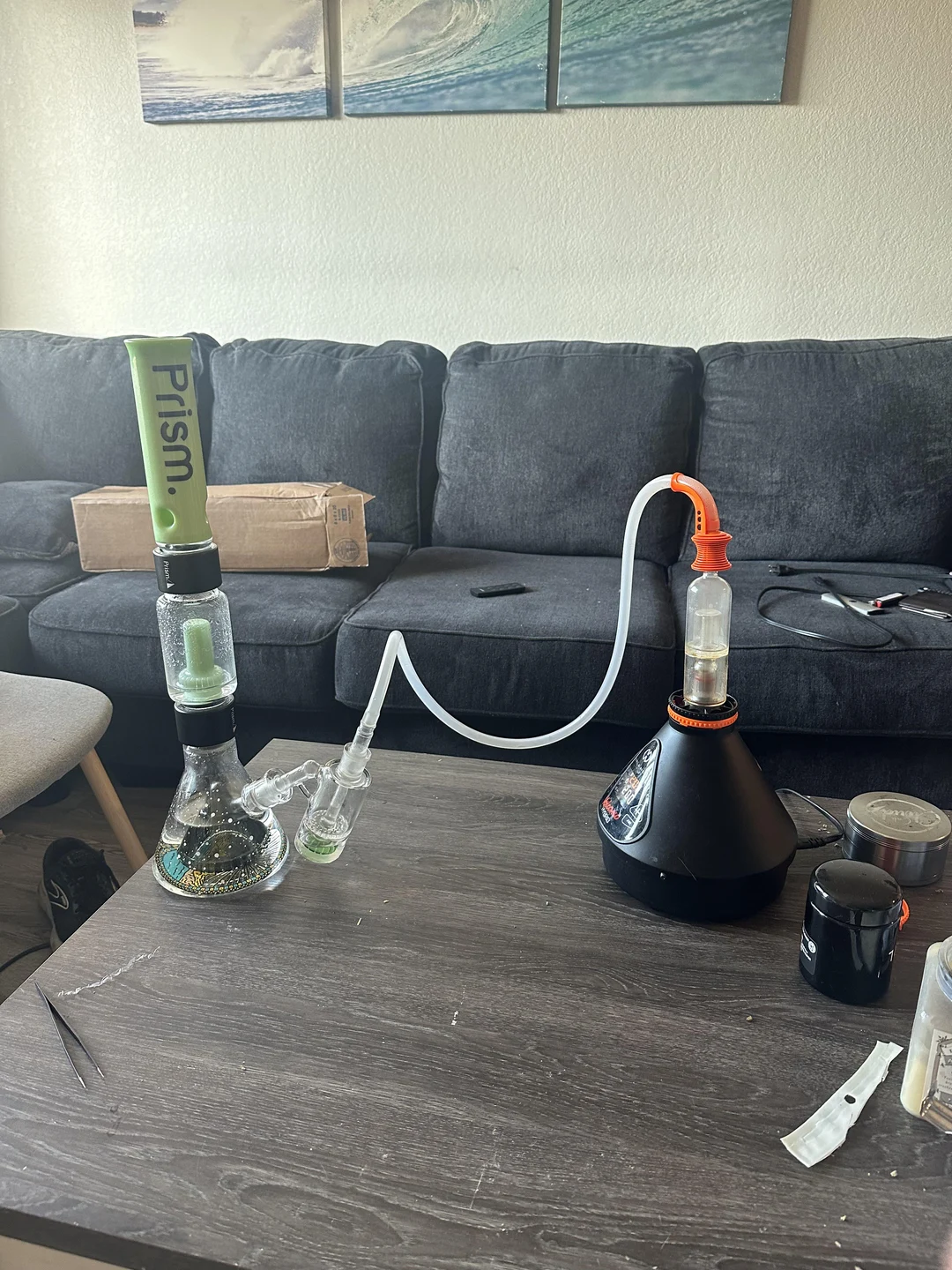 My setup with the volcano right now | Scrolller