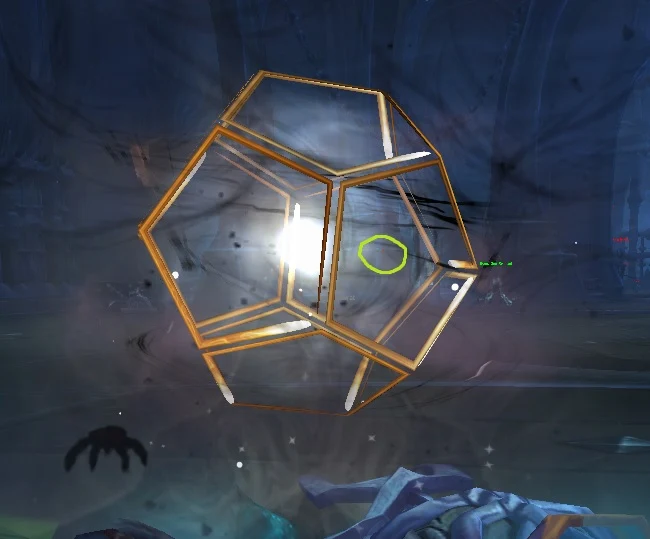 This is the pixel you have to touch to interact with these orbs, you're welcome. | Scrolller