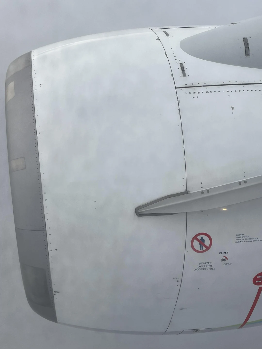 Dang, no men’s room in the airplane engine… | Scrolller