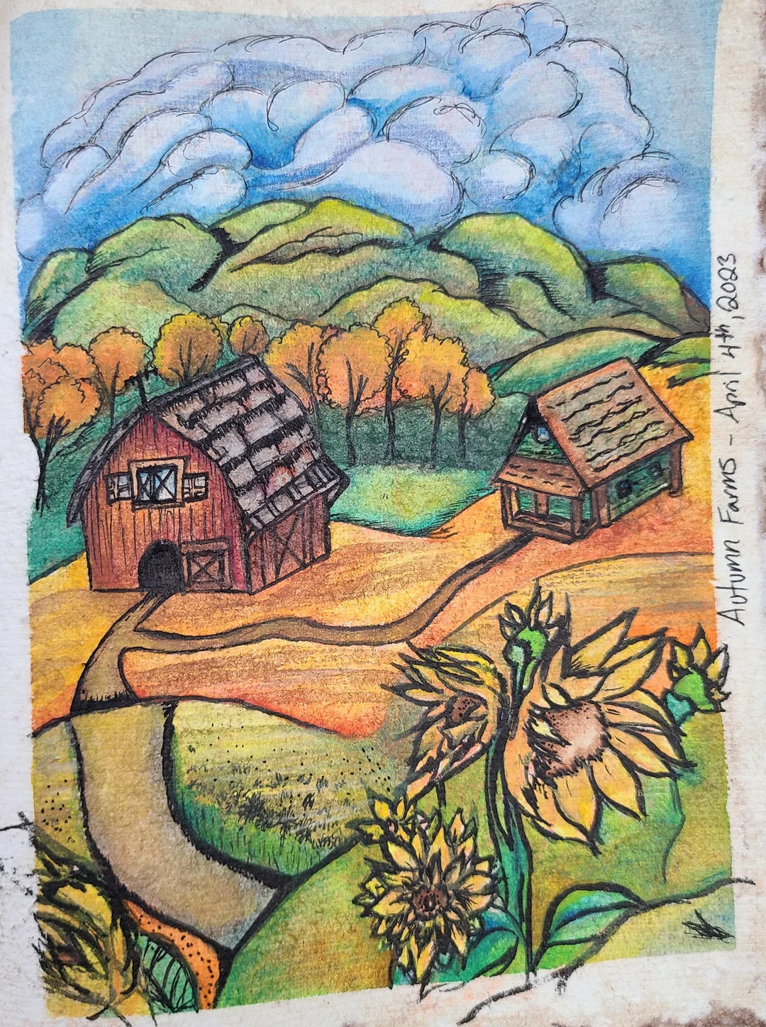 Autumn Farms, Me, 2023 | Scrolller