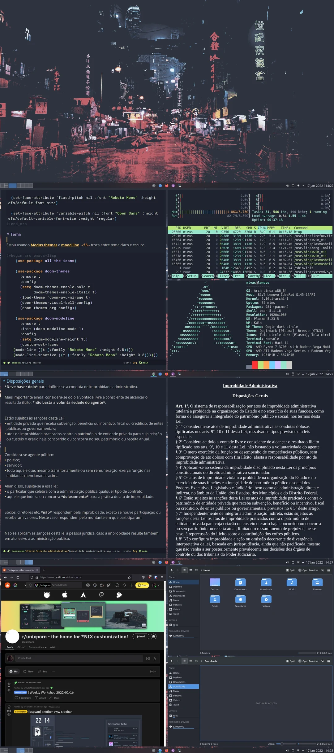 [KDE] Just another dark theme | Scrolller
