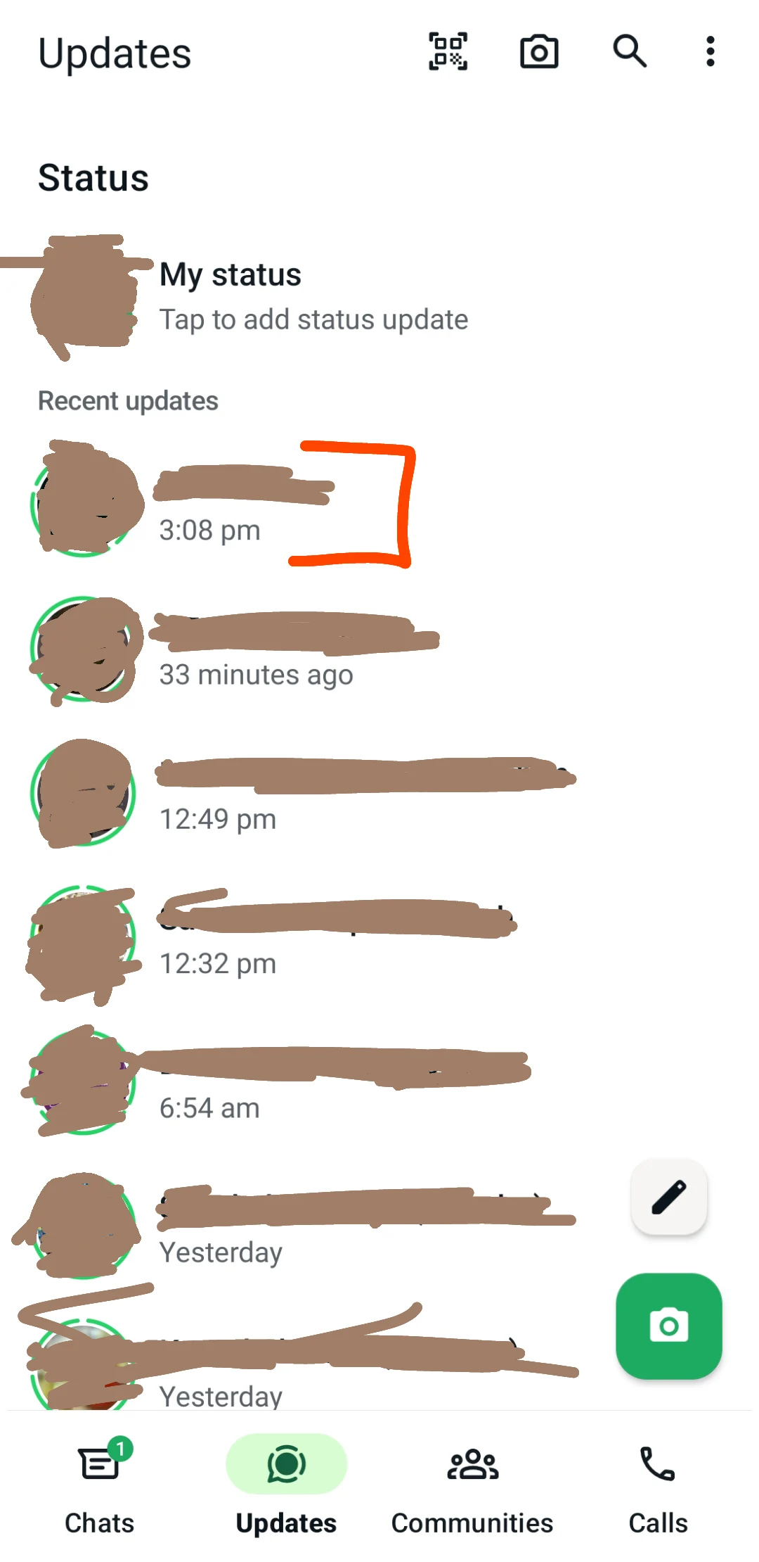 Query regarding status | Scrolller