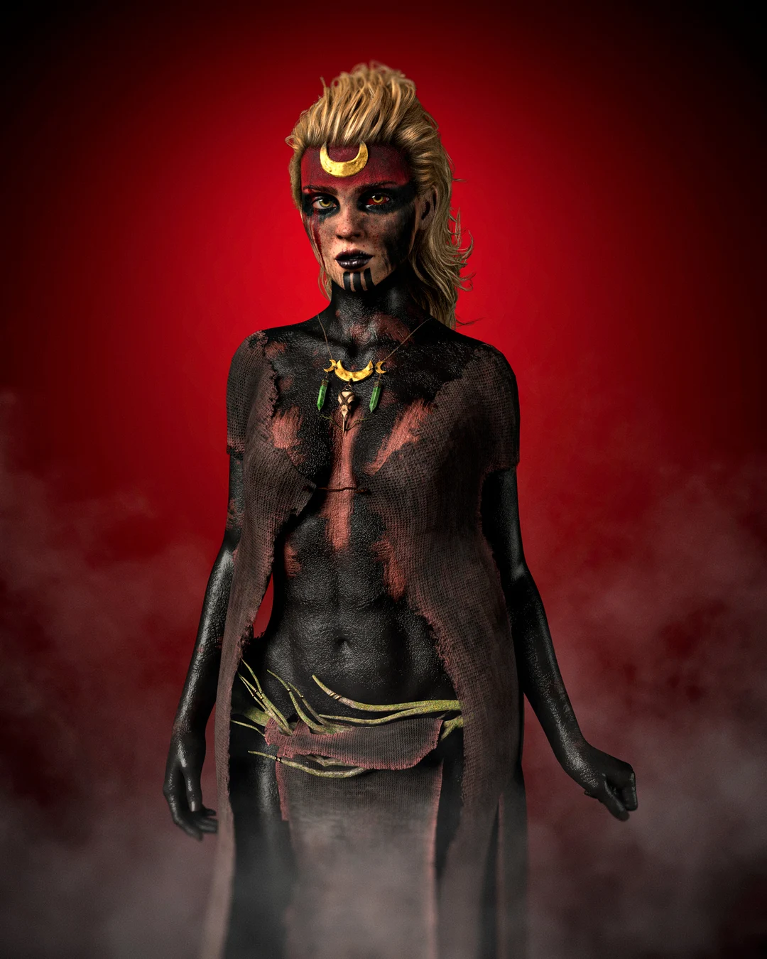 Witch V2, Me, Digital 3D, 2022 | Scrolller