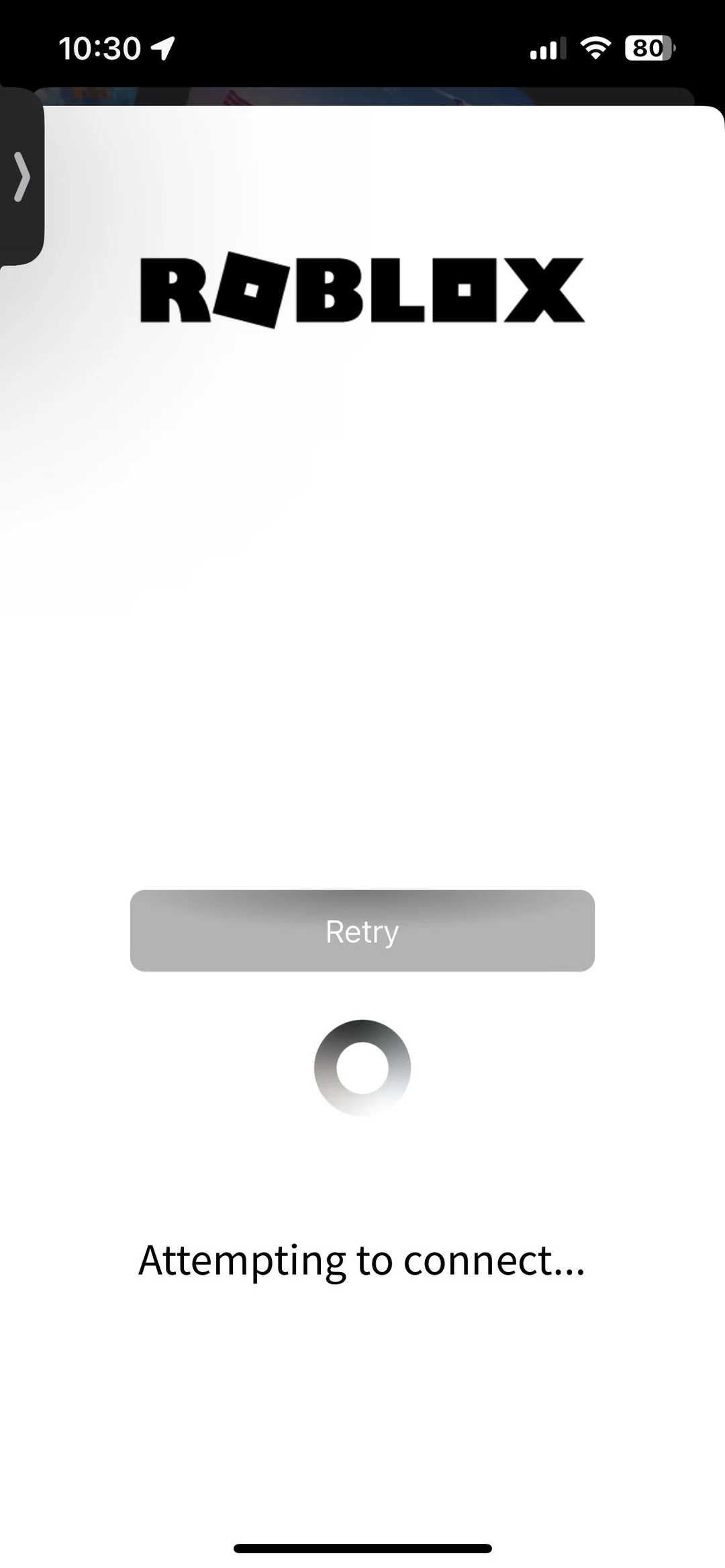 Roblox is down but I got the old logo!! | Scrolller