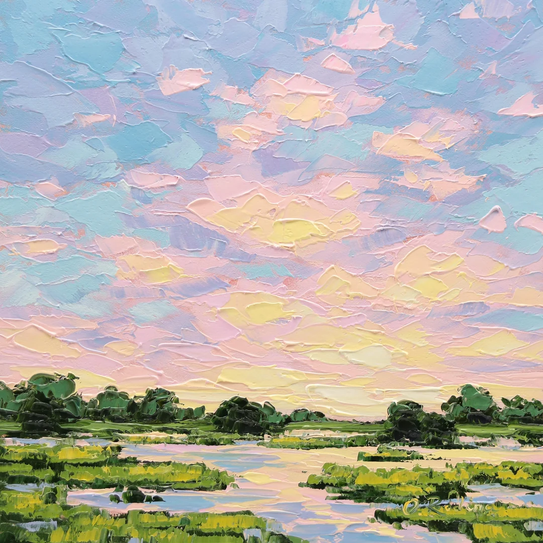 Sunrise, Olga Rodina, Oils, 2023 | Scrolller