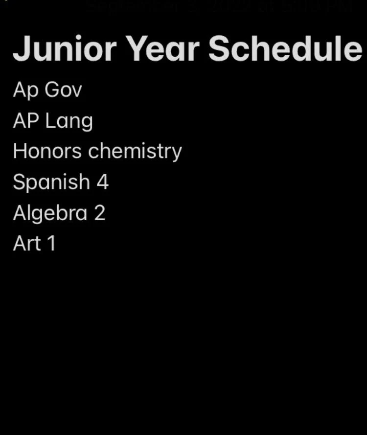 Junior Year Rigor? Is this enough for higher level universities?! | Scrolller