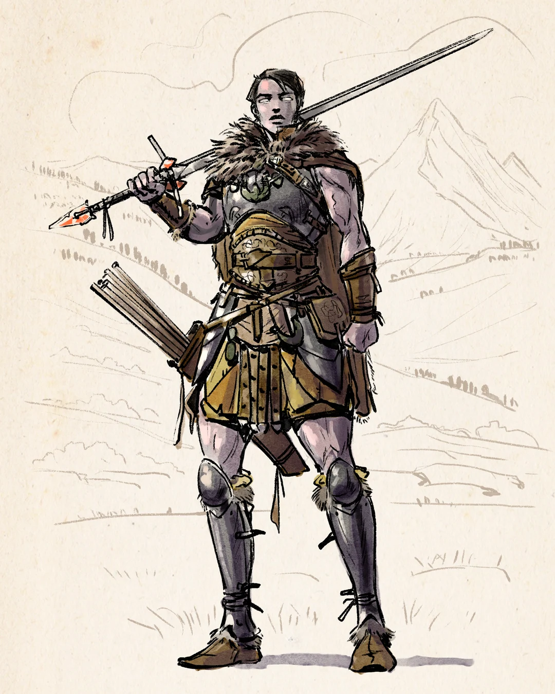 [OC] Dnd character that I drew. | Scrolller