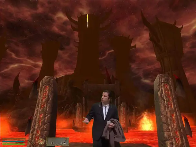 Me whenever I walk in an oblivion gate: | Scrolller