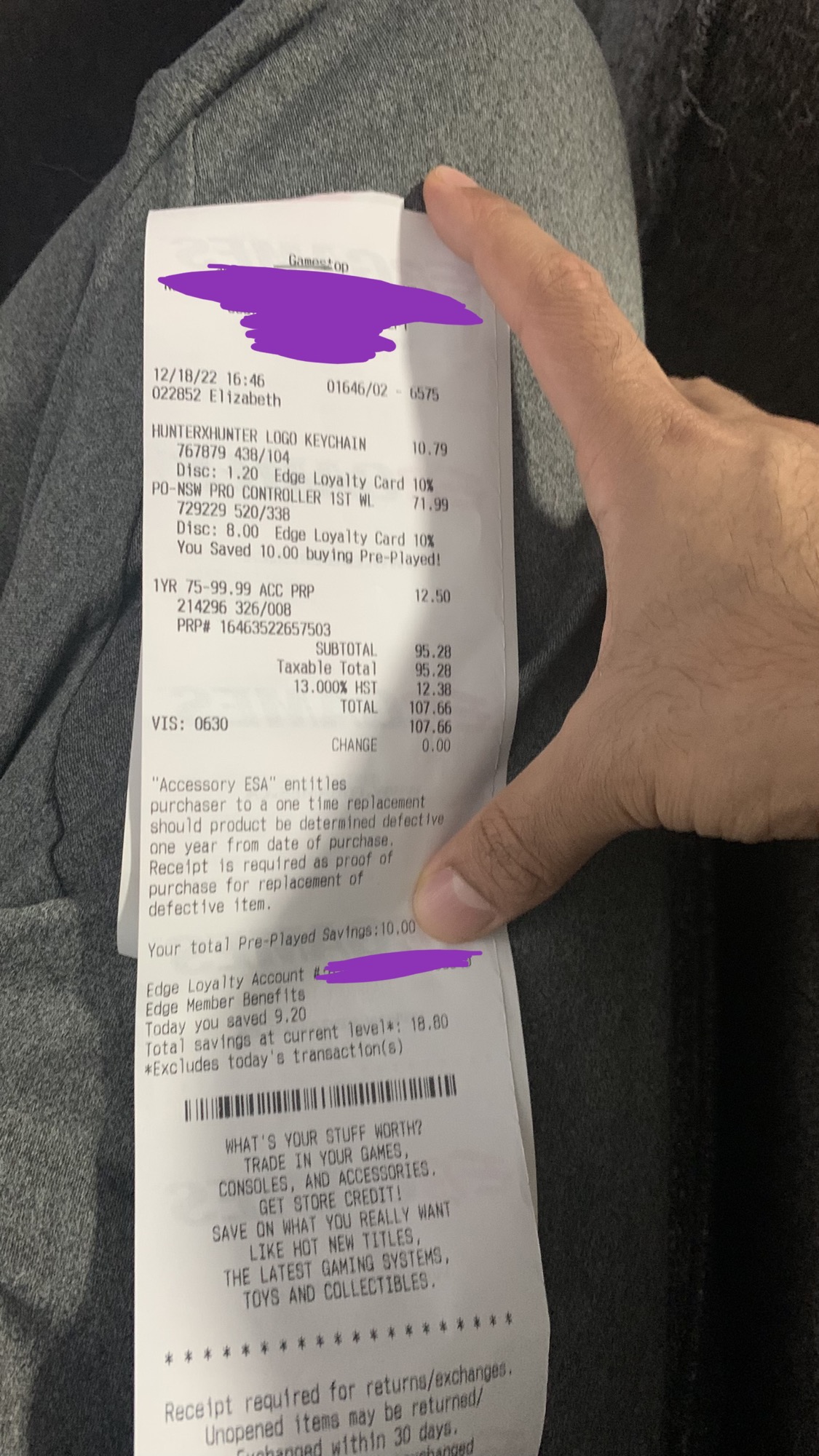 We still doing receipt porn? | Scrolller