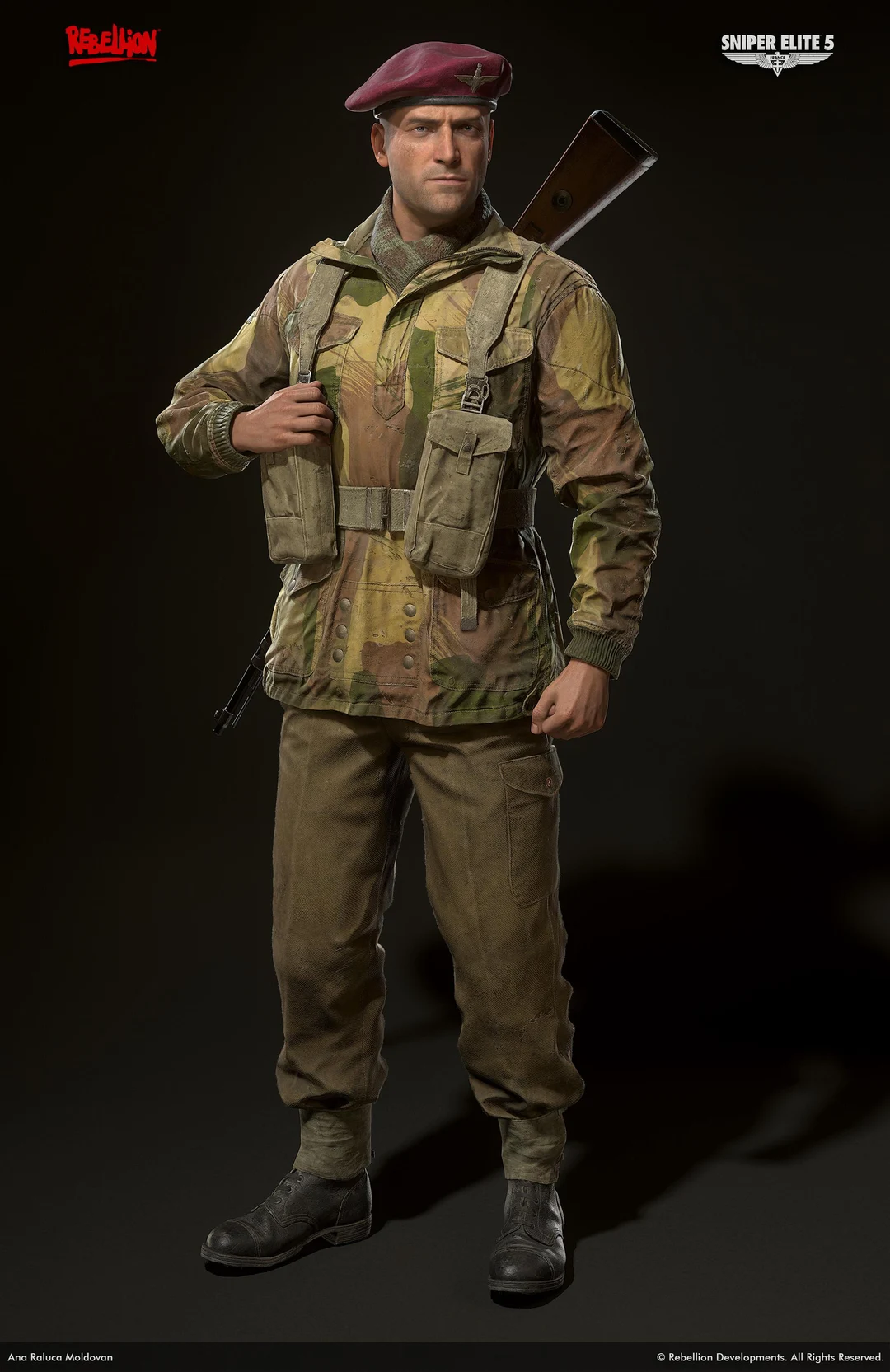 Sniper Elite 5 - Parachute Regiment Kar by Ana Moldovan | Scrolller