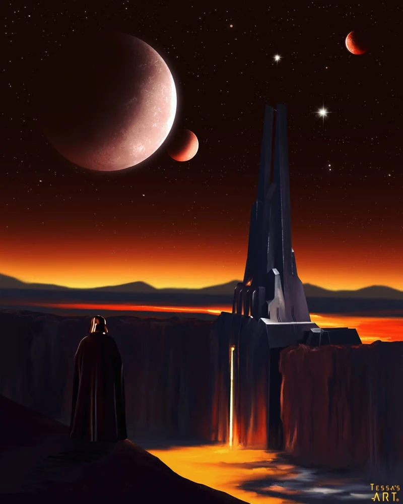 Return to Mustafar, Me, Digital art, 2022 | Scrolller