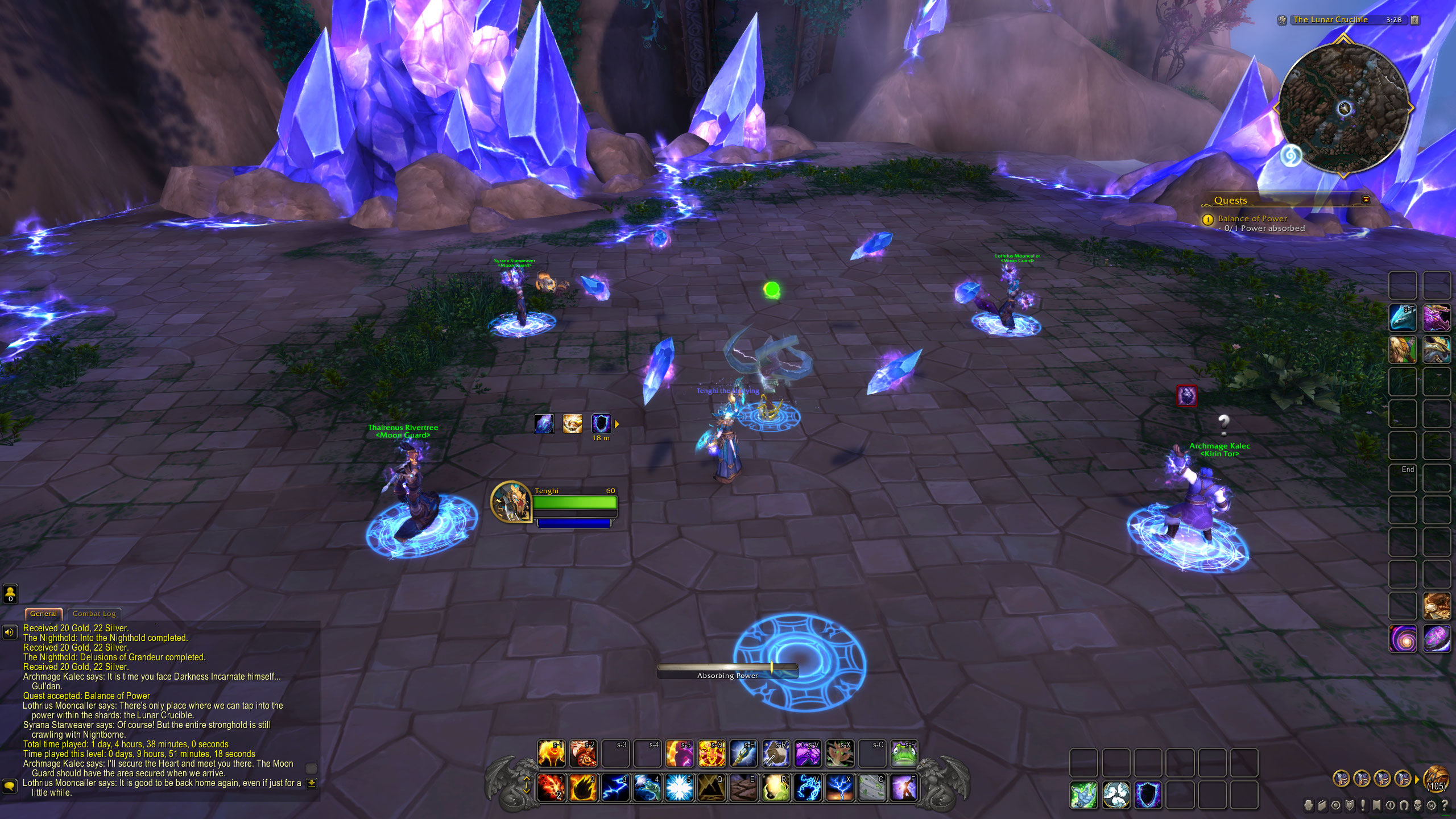 Balance of Power (lvling up 1-60 fresh character) | Scrolller