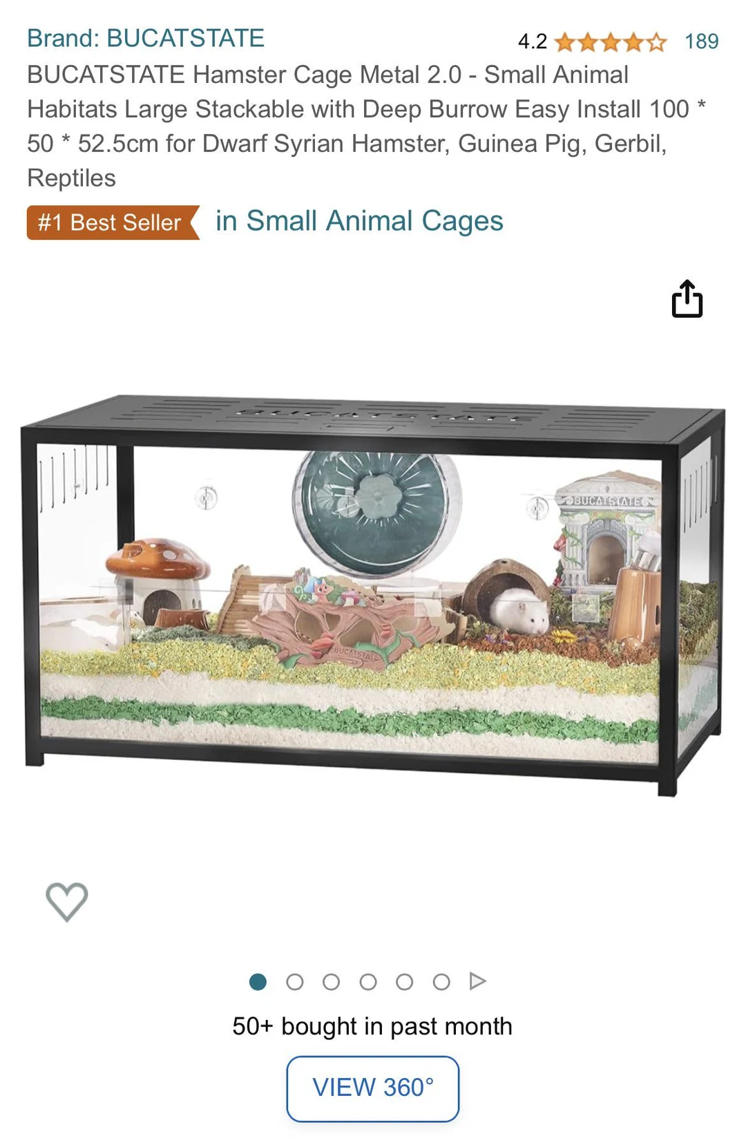 Discover more like Hamsters: honest opinions on the BUCATSTATE cage 2.0 and Related Content ...
