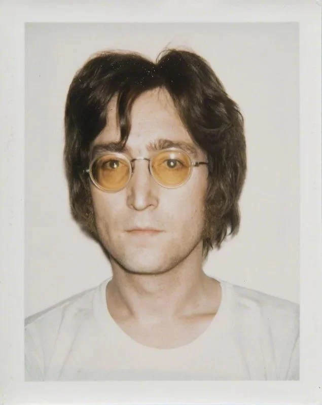 Polaroid of John Lennon taken by Andy Warhol | Scrolller