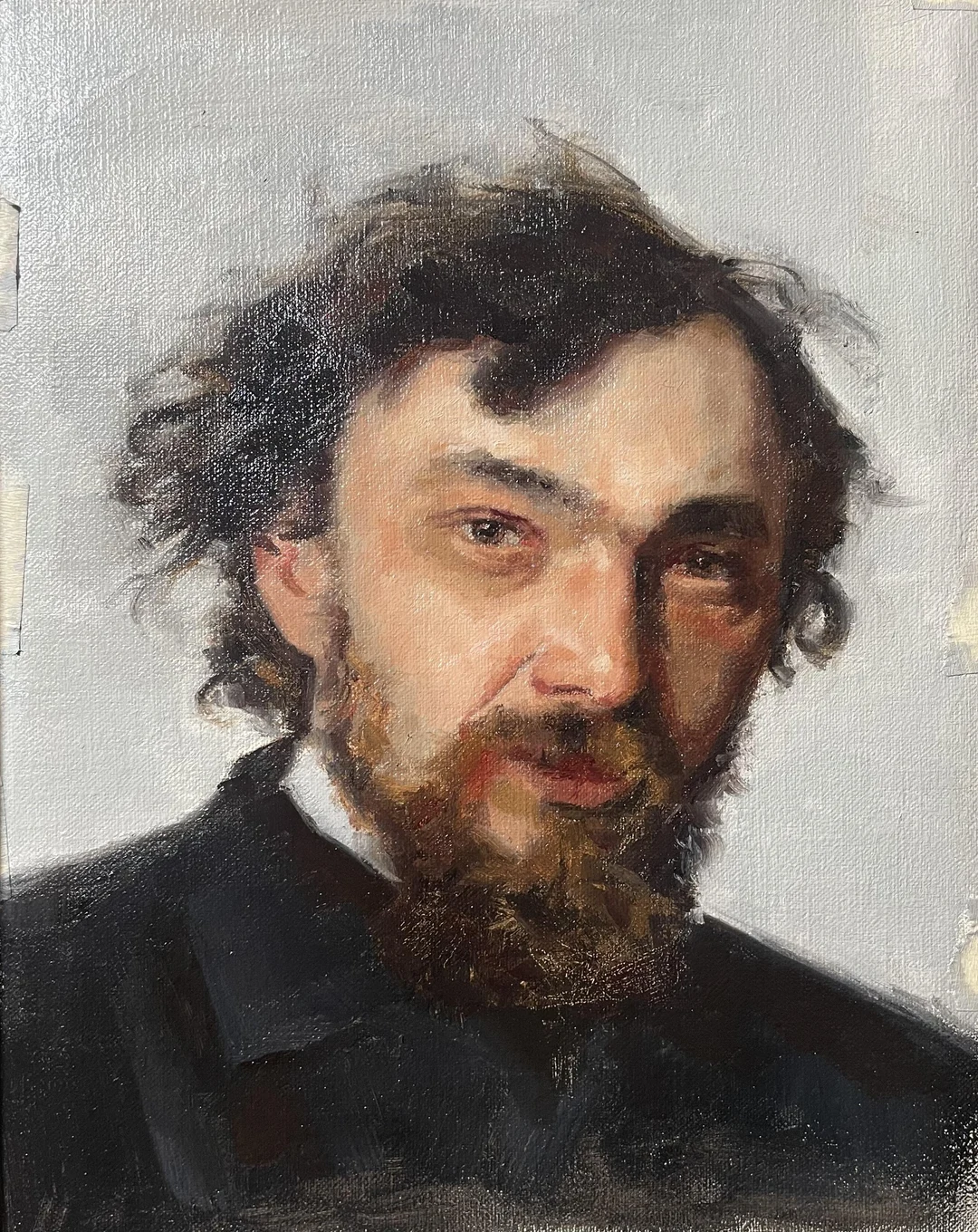 Repin Copy, oil paint, me, 2023 | Scrolller