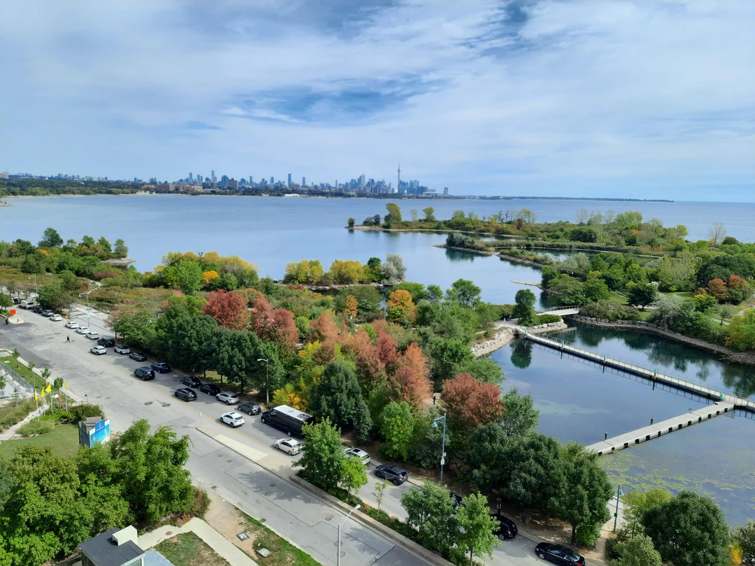 Toronto - view from my balcony. Can you spot the CN Tower? | Scrolller