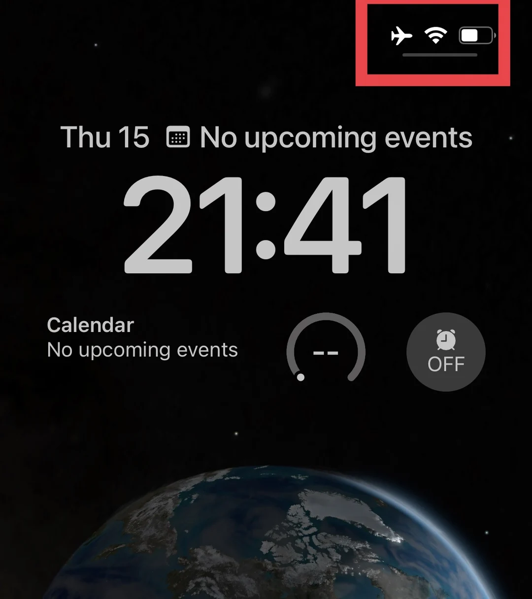 What’s the underline thing in the Lock Screen and how to remove it? | Scrolller