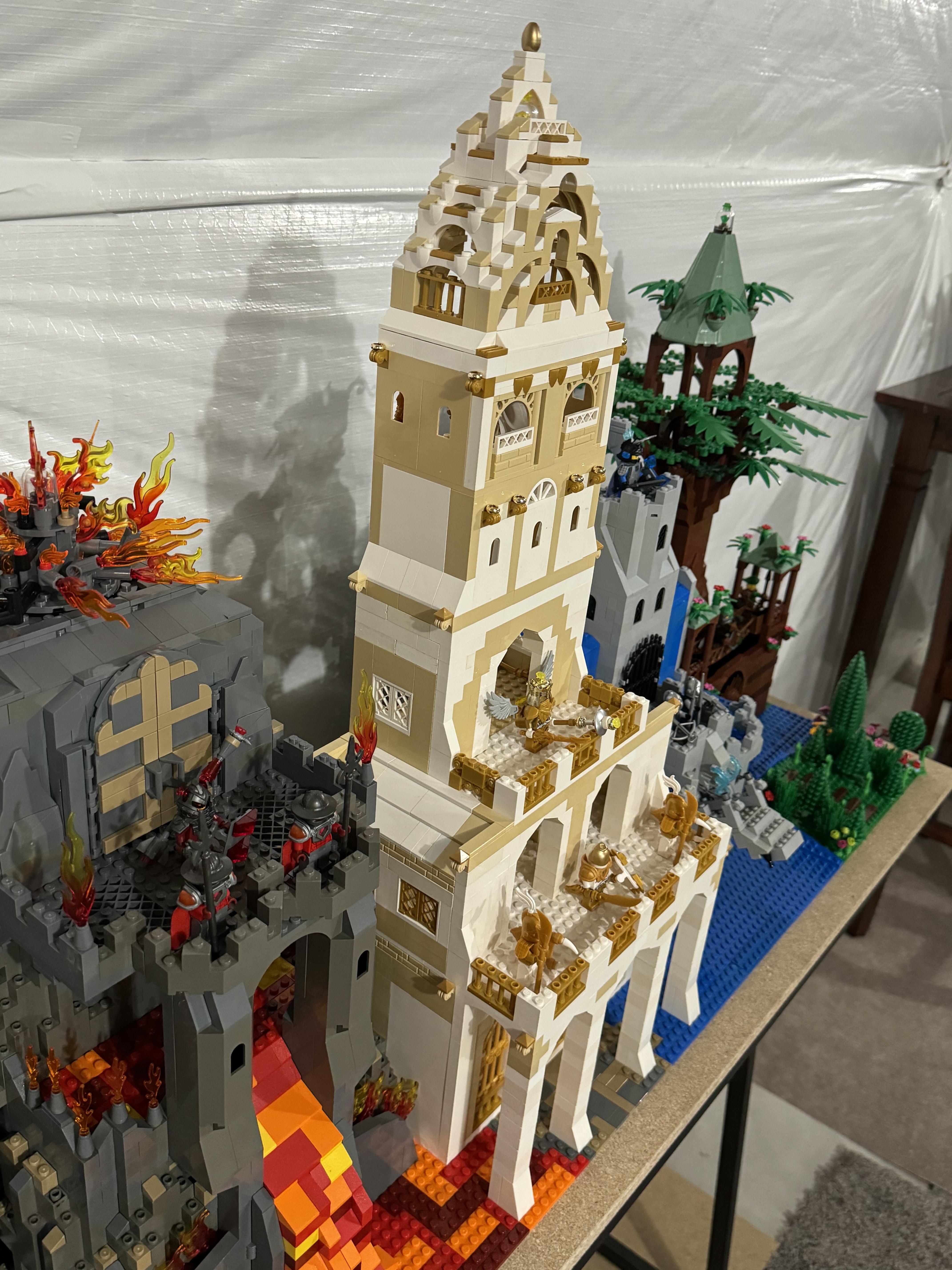 Elemental Castle that I designed and built | Scrolller