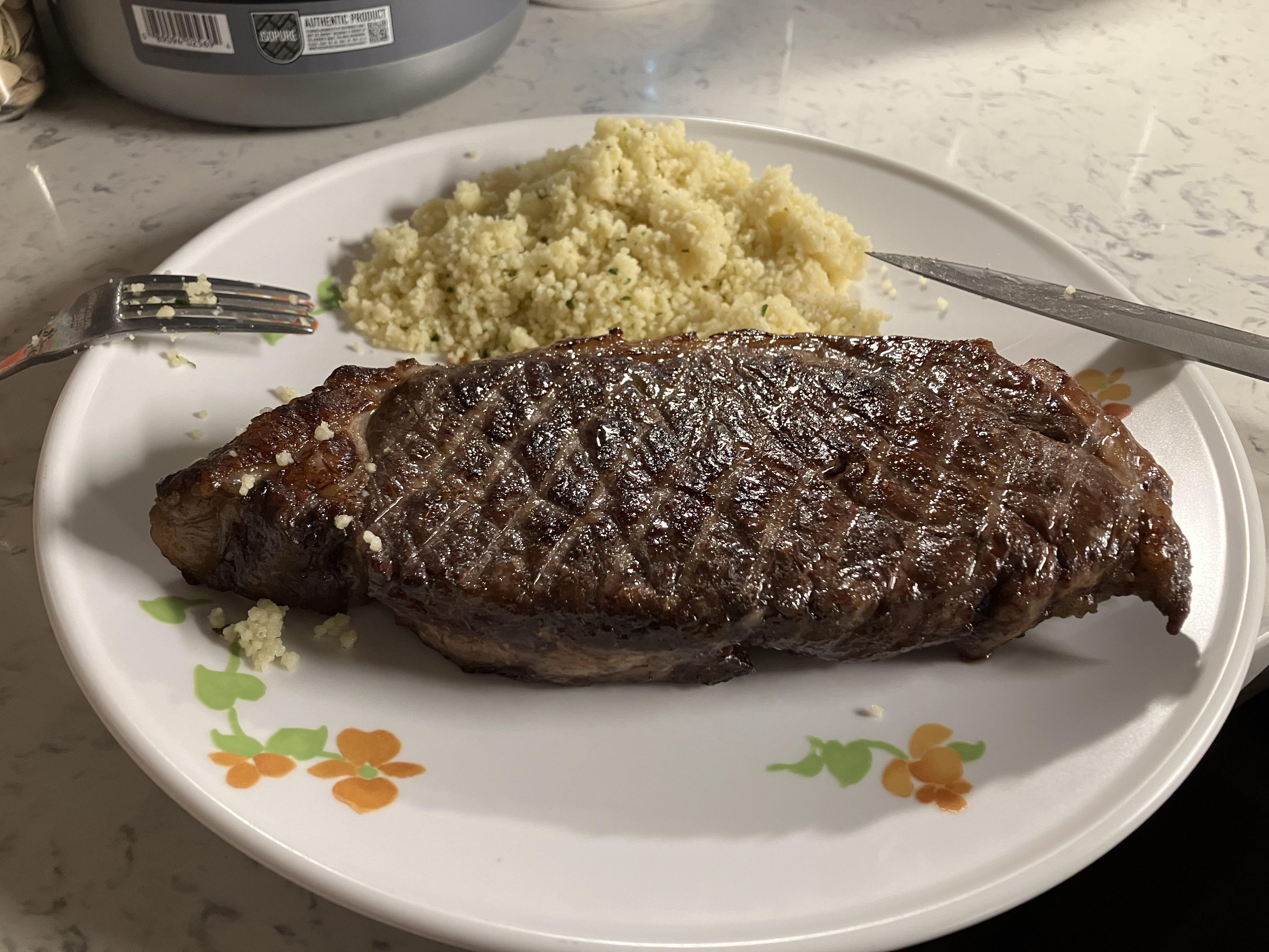 First reverse seared steak | Scrolller