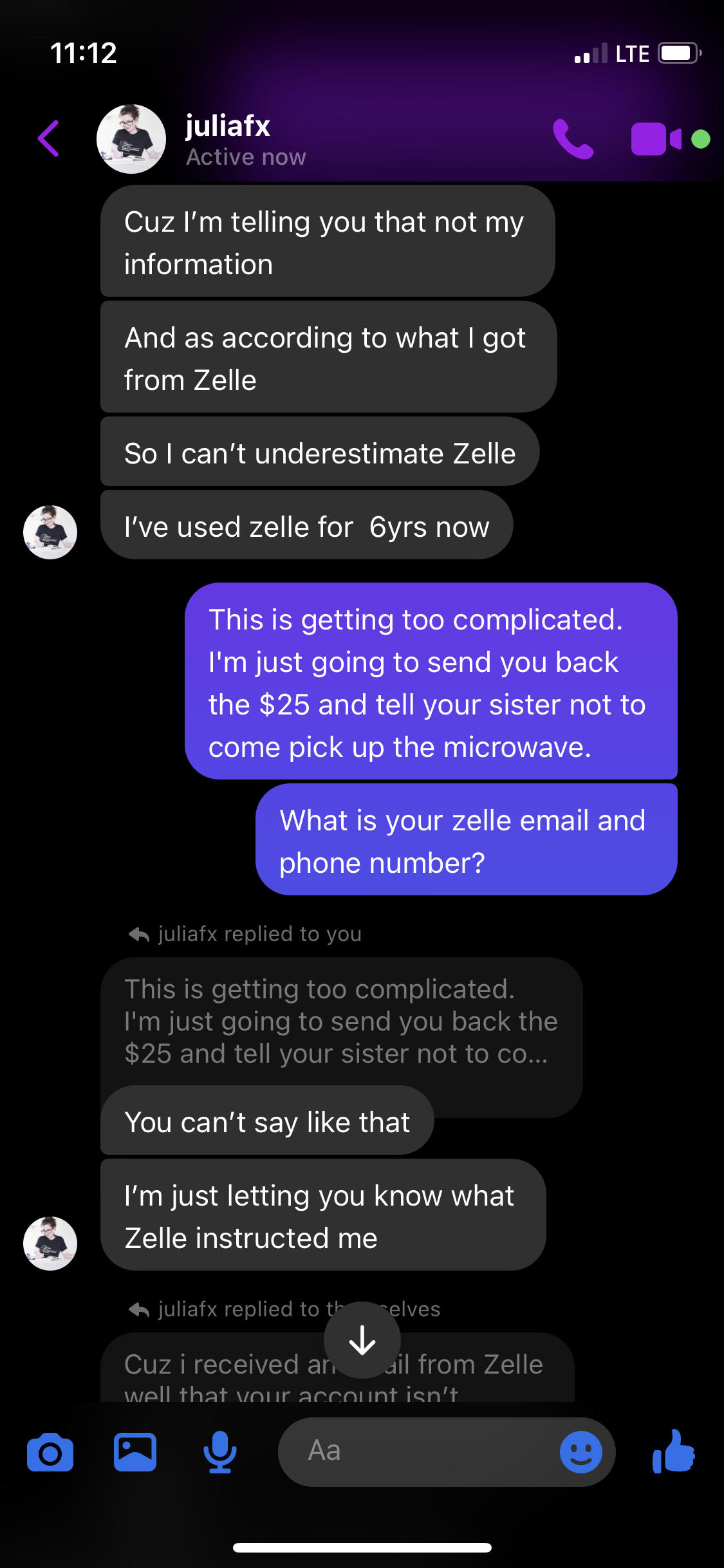 Faking Zelle receipt with inspect element | Scrolller
