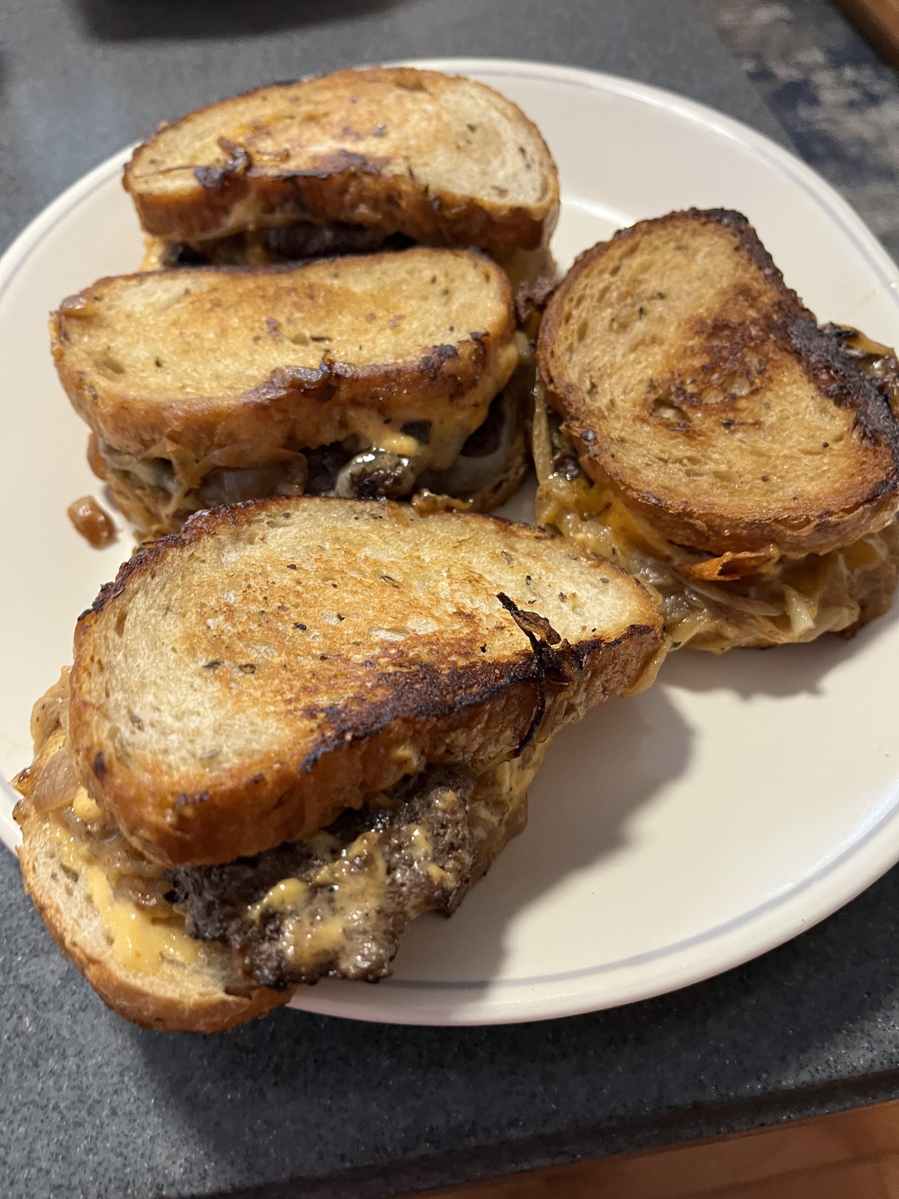 [homemade] patty melts | Scrolller