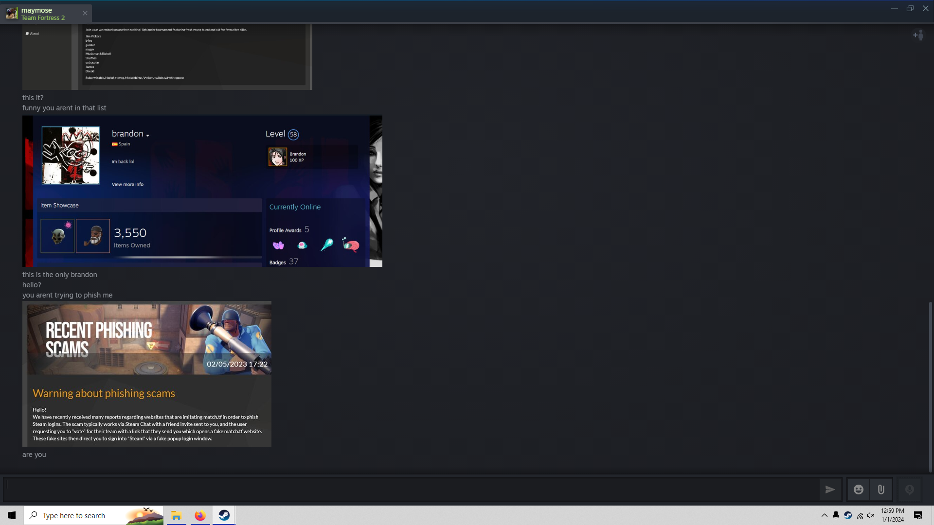 Steam scammer | Scrolller