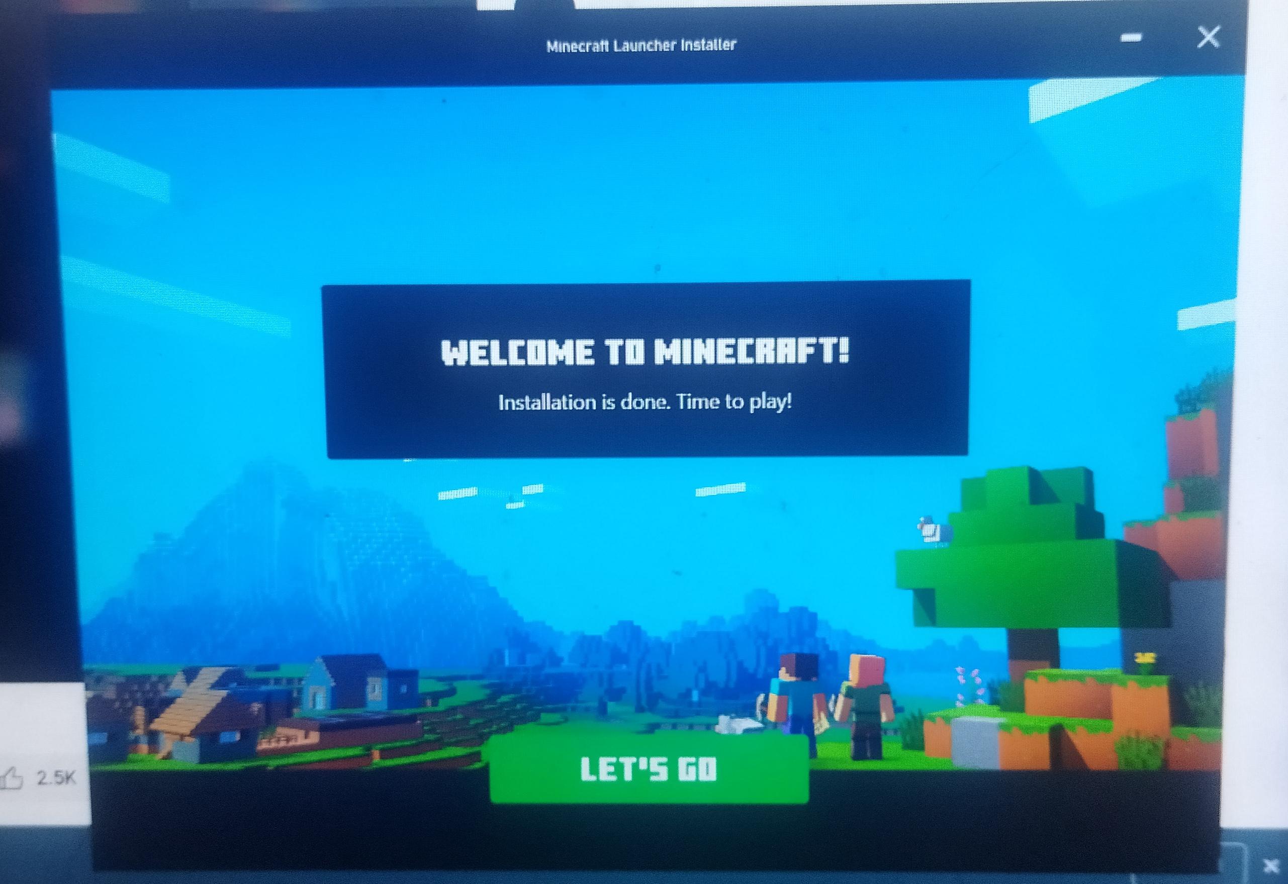 Need help on this issue. I tried to install MC Java after a while. But it doesn't install in the ...