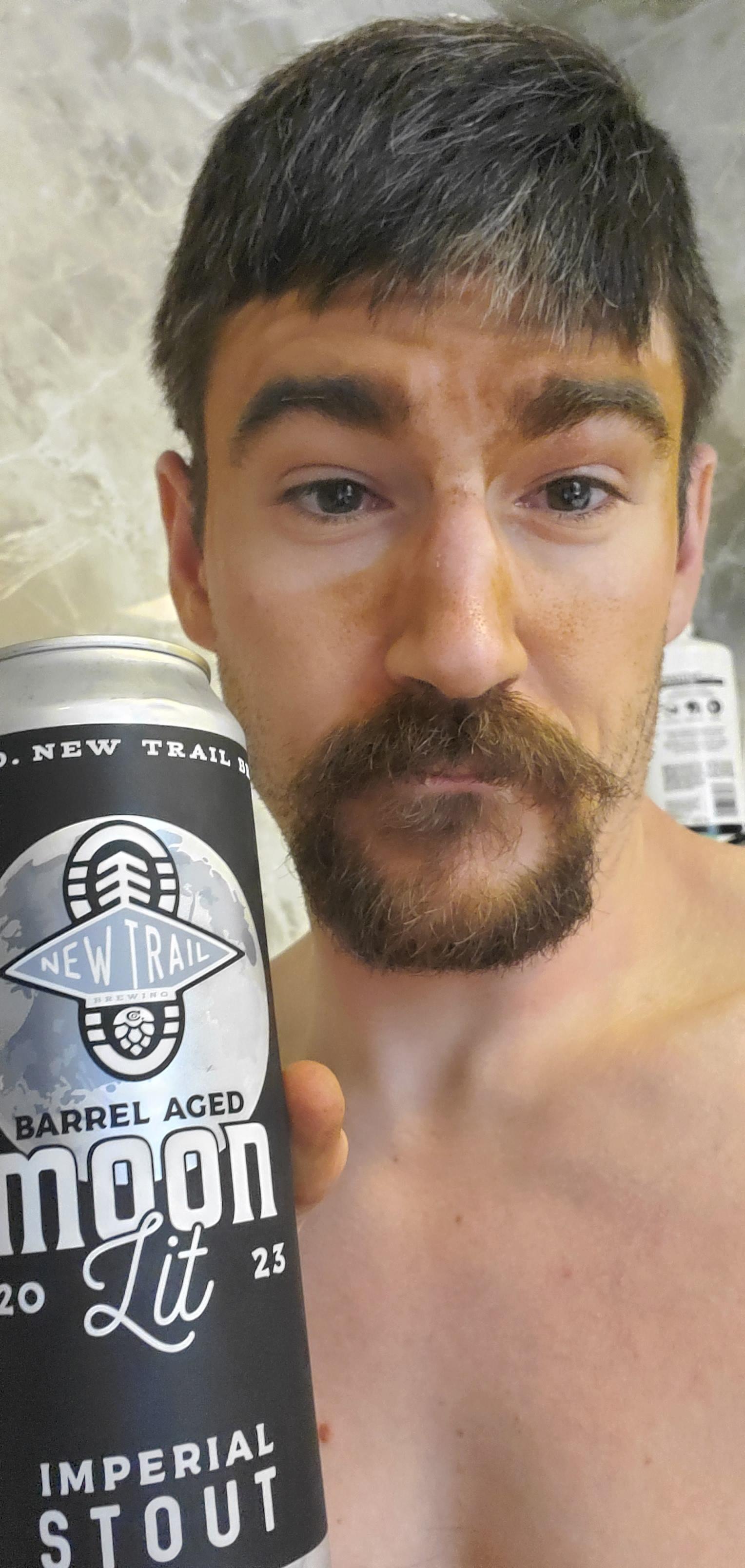 Barrel aged Moon lit after a long dusty day racing | Scrolller