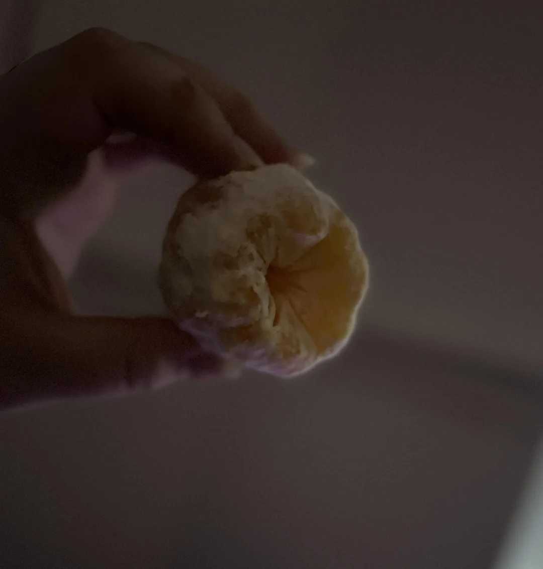 This orange I just peeled | Scrolller