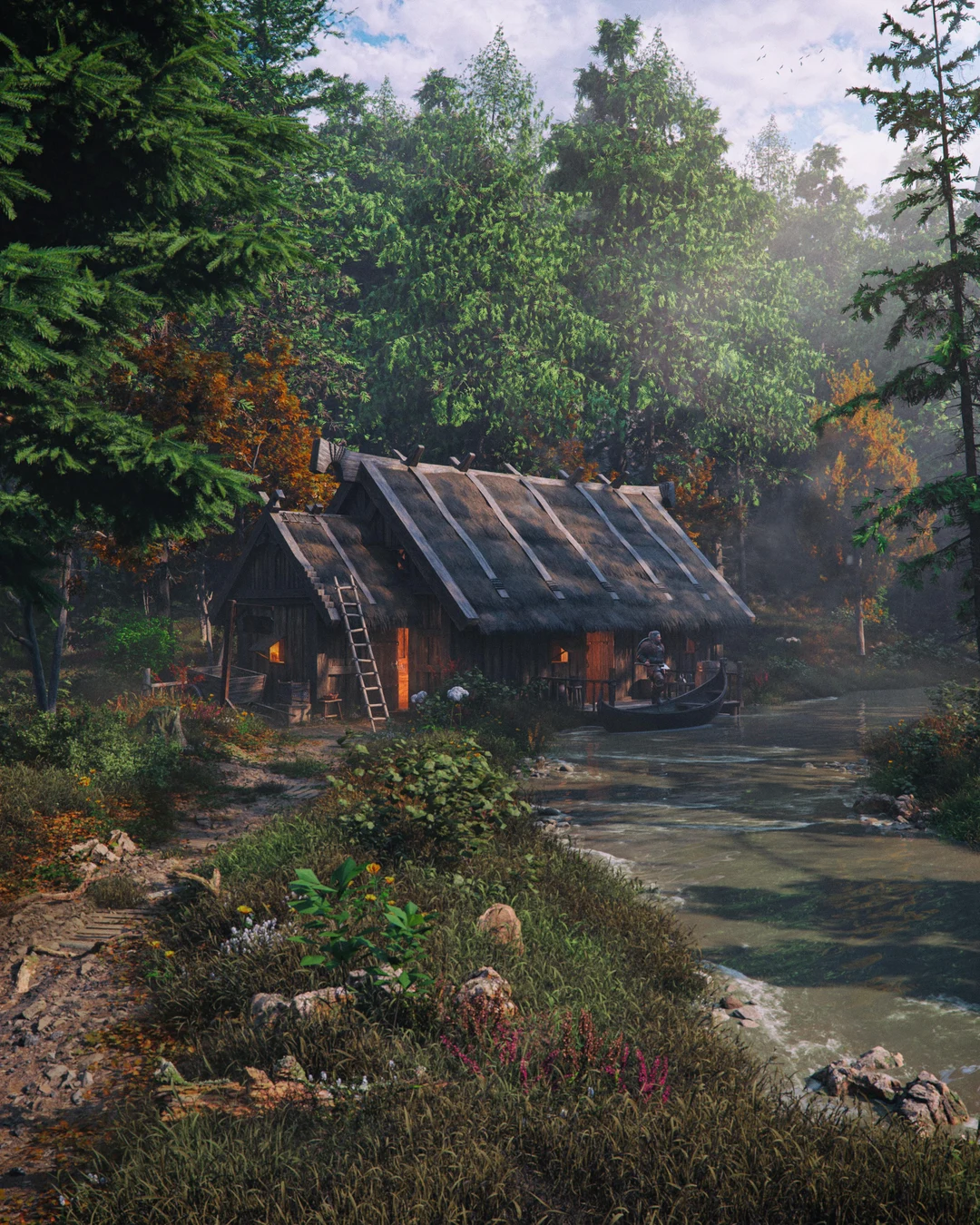 Artwork - Viking Journey, Me, 3D Render, 2022 | Scrolller