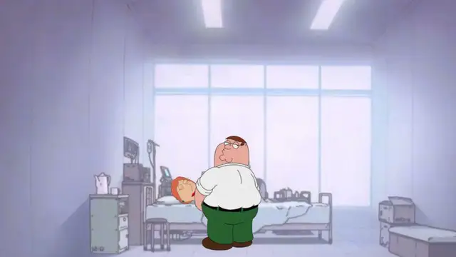 I saw a picture of someone making shinji in the chair as a cookie and it turning into peter ...