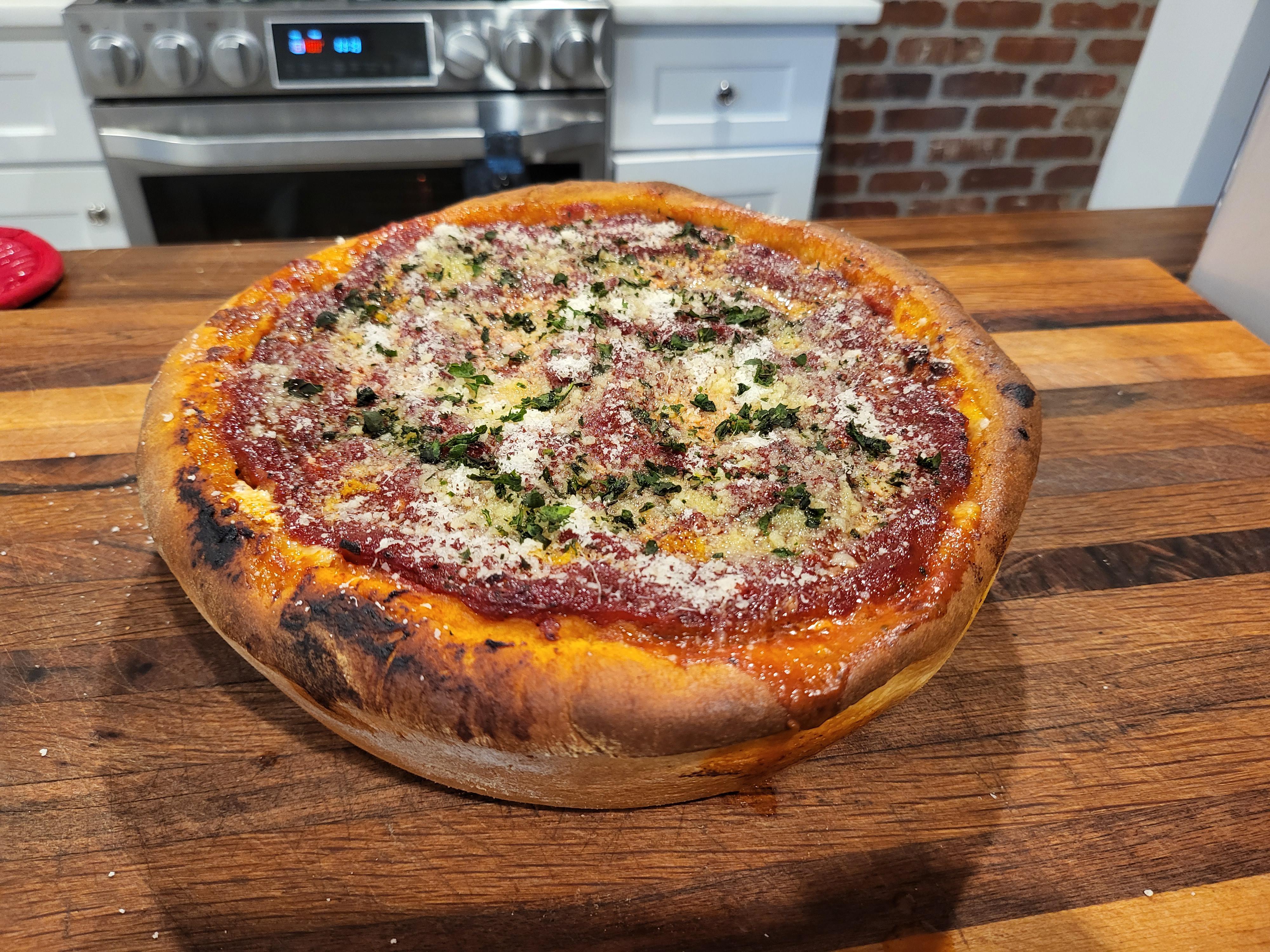 [homemade] Chicago Deep Dish. | Scrolller