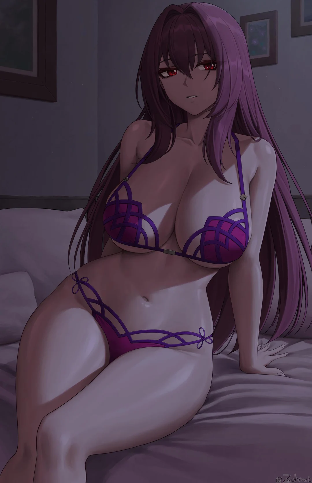 Scathach (ZaphnArt) [Fate] | Scrolller