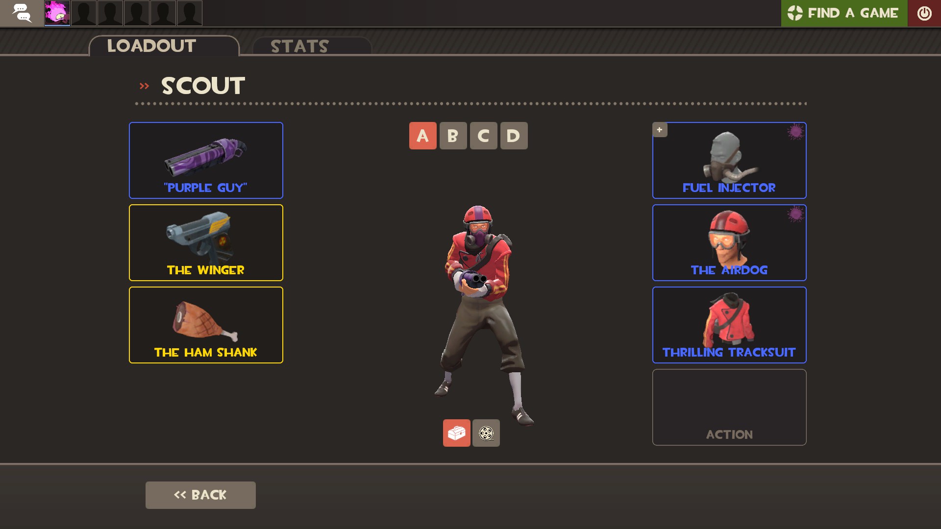 My scout loadout, finally realized | Scrolller