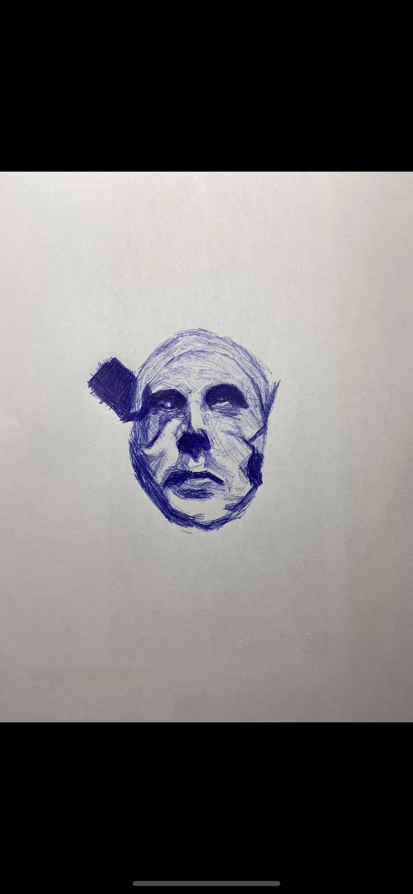 Glare , me , pen, 2022 | Scrolller