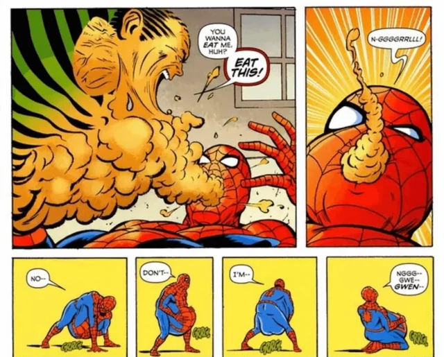 I saw this and I must spread the curse, this is an offical strip btw. | Scrolller