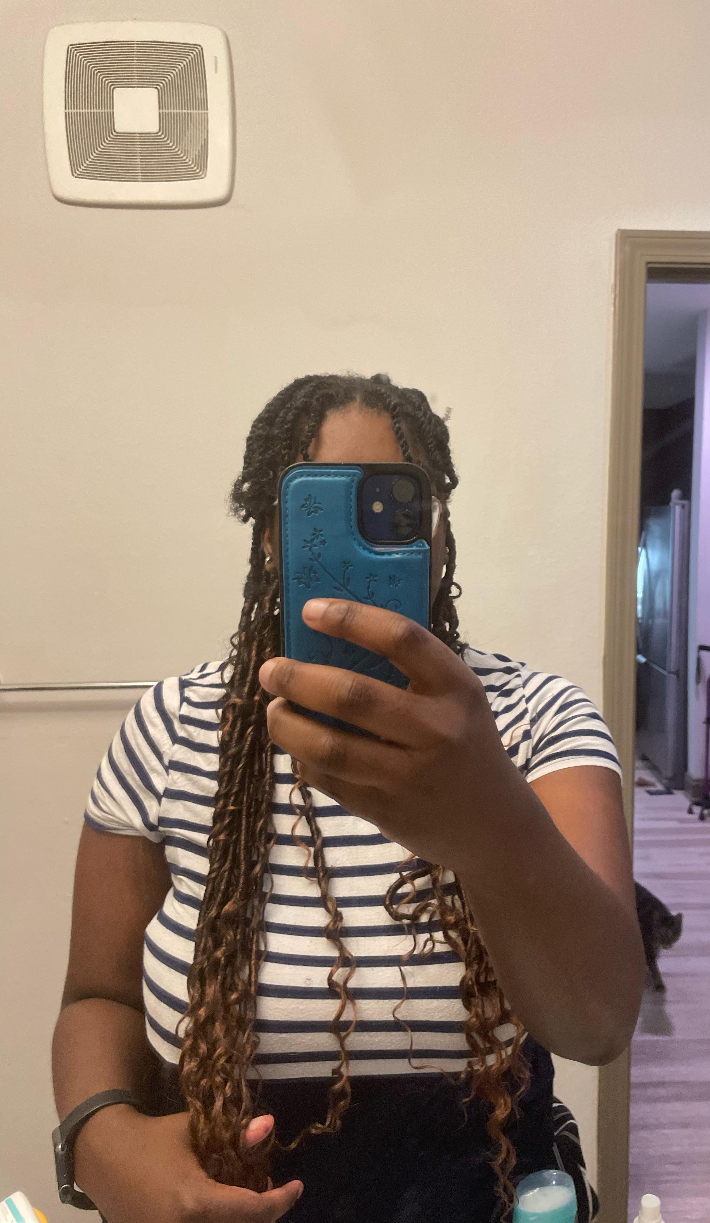 I think we need to normalize half done braids lol | Scrolller
