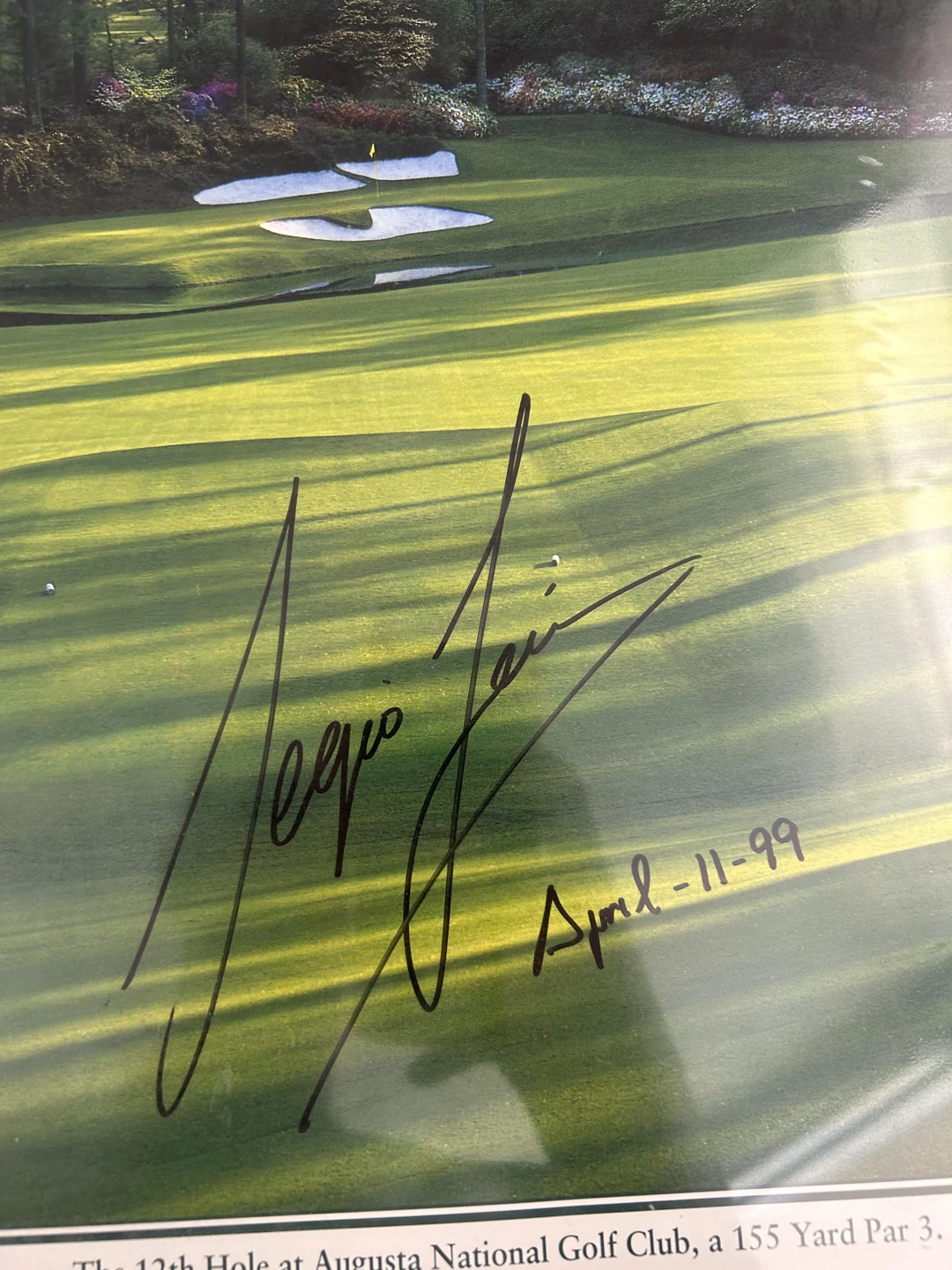 Help identifying this signature from a player at the 1999 masters tournament please! | Scrolller