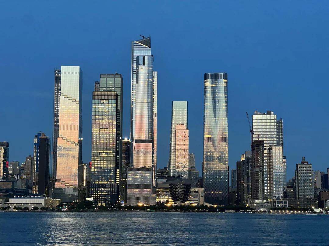 Sunset off of Manhattan | Scrolller