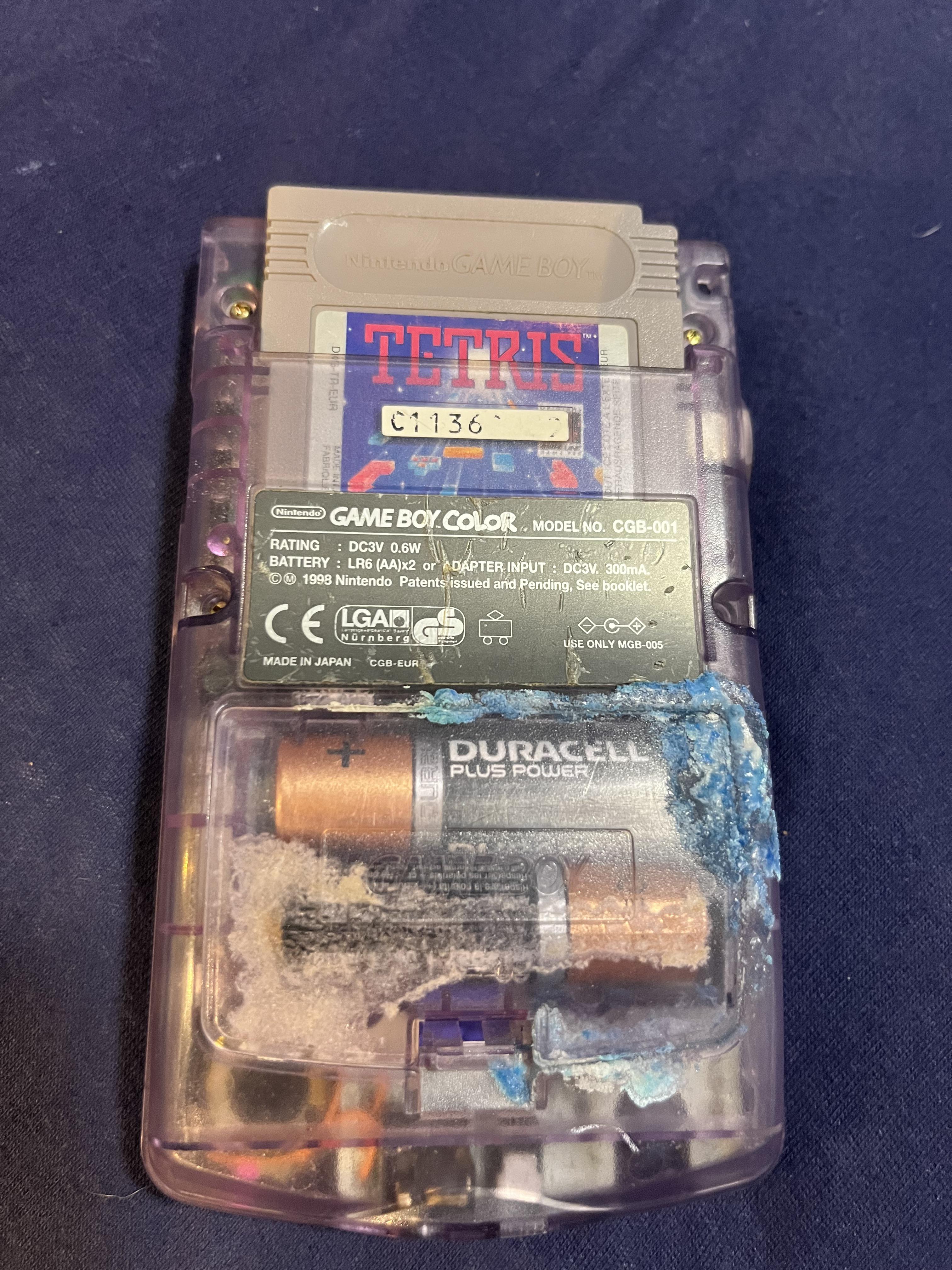 Help. Mold on my gameboy. I think?? | Scrolller