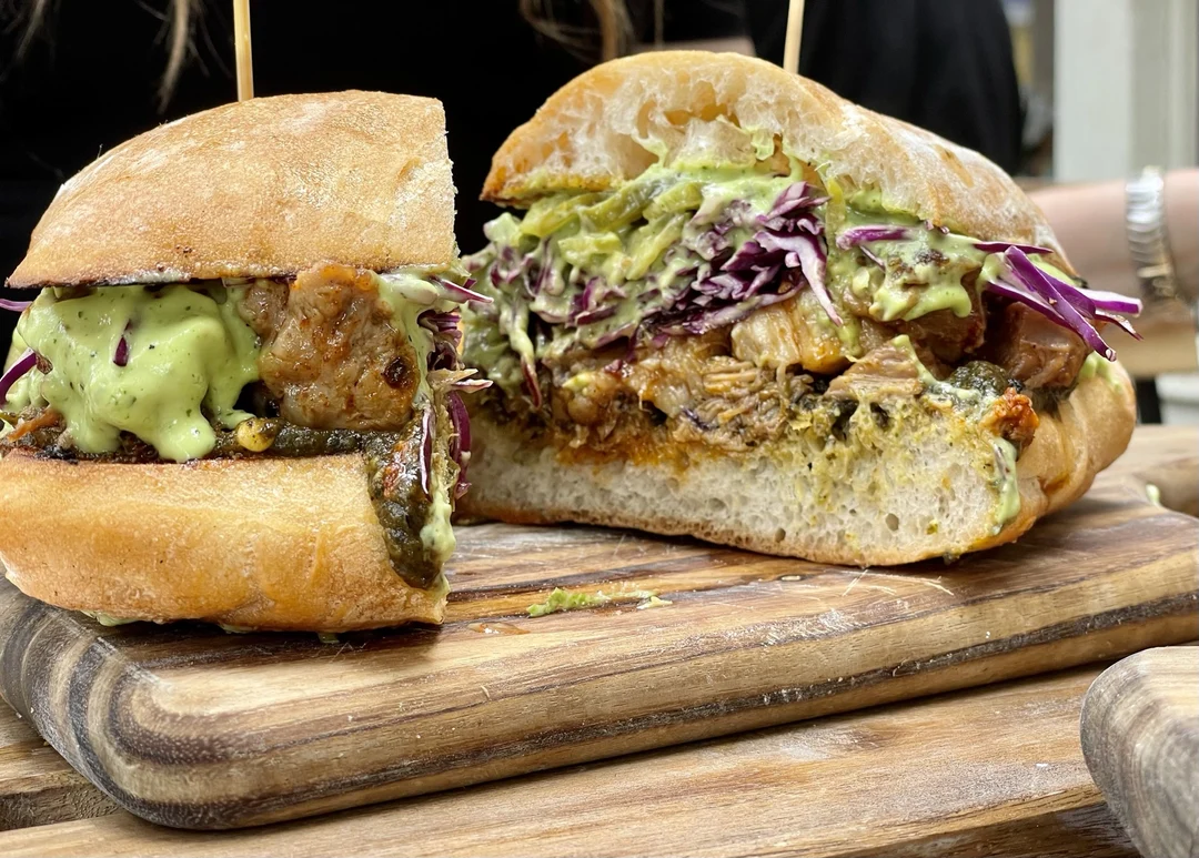 Carnitas Sando from Crumby Sandwiches in Seattle, WA | Scrolller